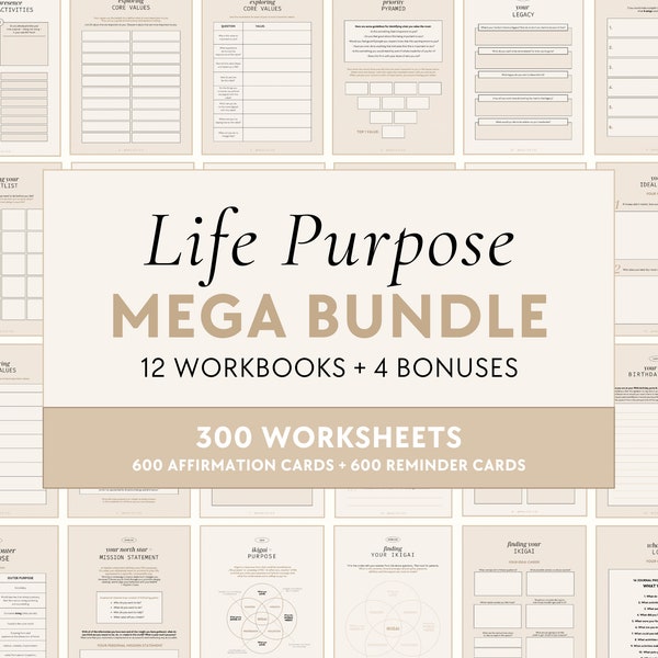 Purpose Planner - Etsy