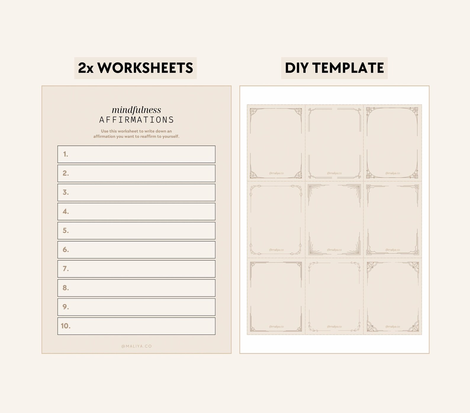 Mindfulness Workbook | Self-care, Gratitude, Mindful Eating, Mental ...