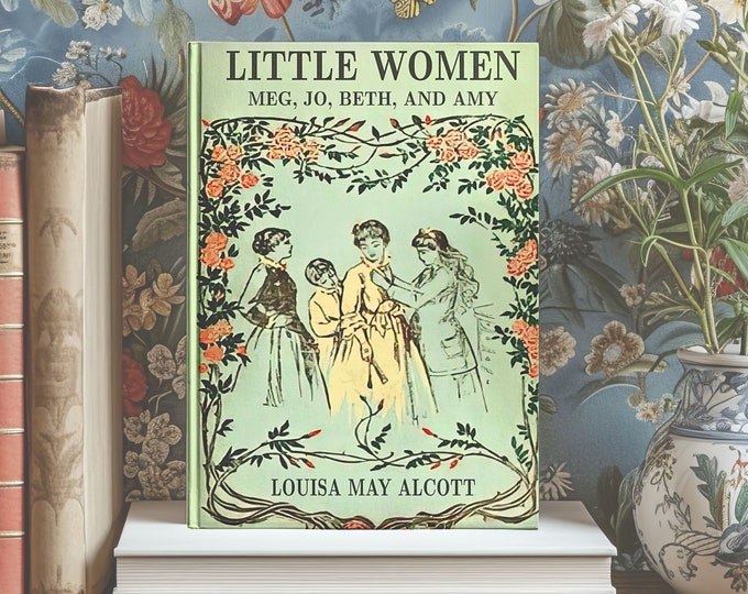 Vintage 1995, Little Women Book, Scholastic, Hardcover, Scenes From the ...
