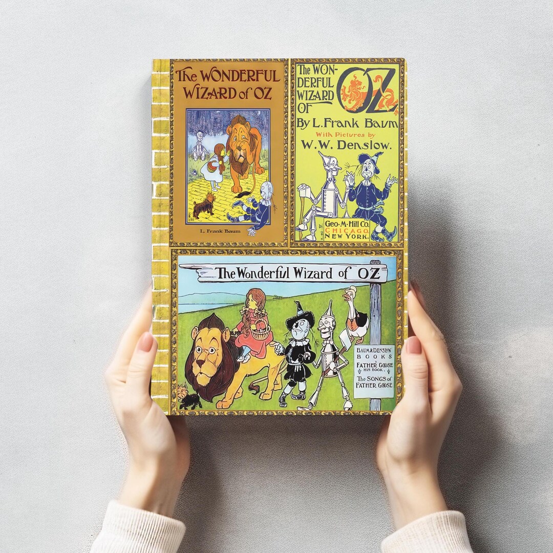 The Wonderful Wizard of Oz Hardcover Notebook Featuring Classic Oz Book ...