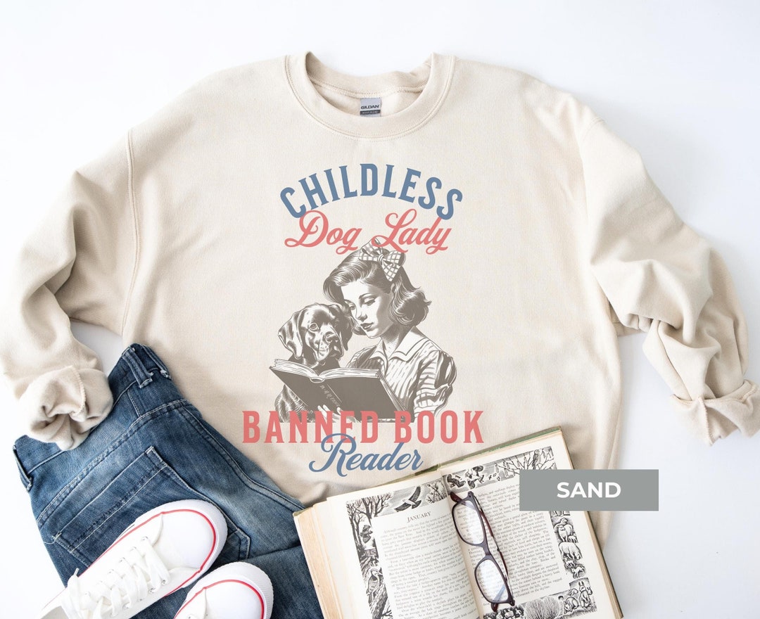 Childless Dog Lady Unisex Heavy Blend™ Crewneck Sweatshirt - Etsy