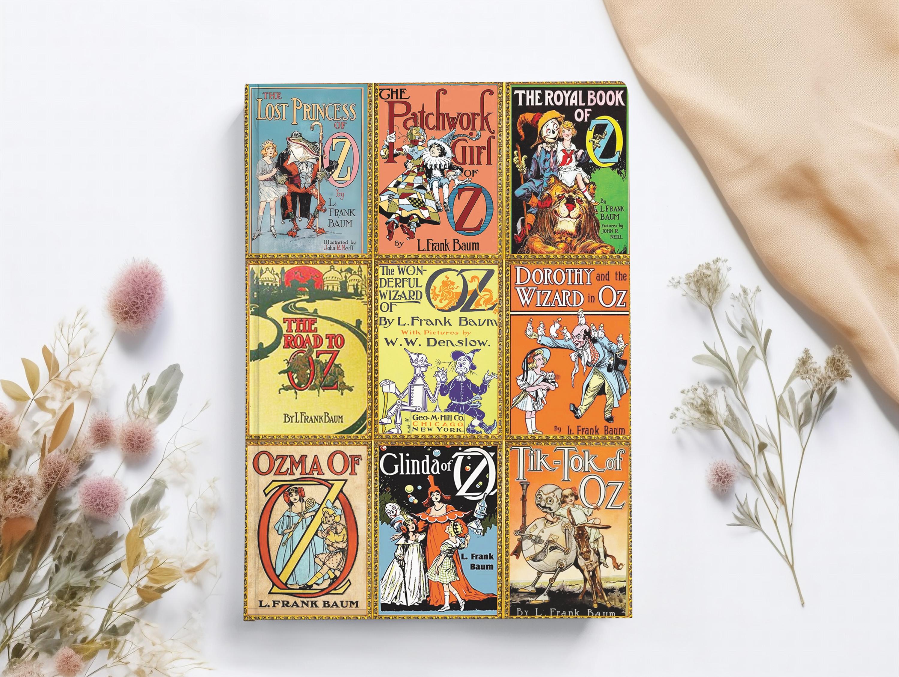 The Wonderful Wizard of Oz Hardcover Notebook Featuring Classic Oz Book ...