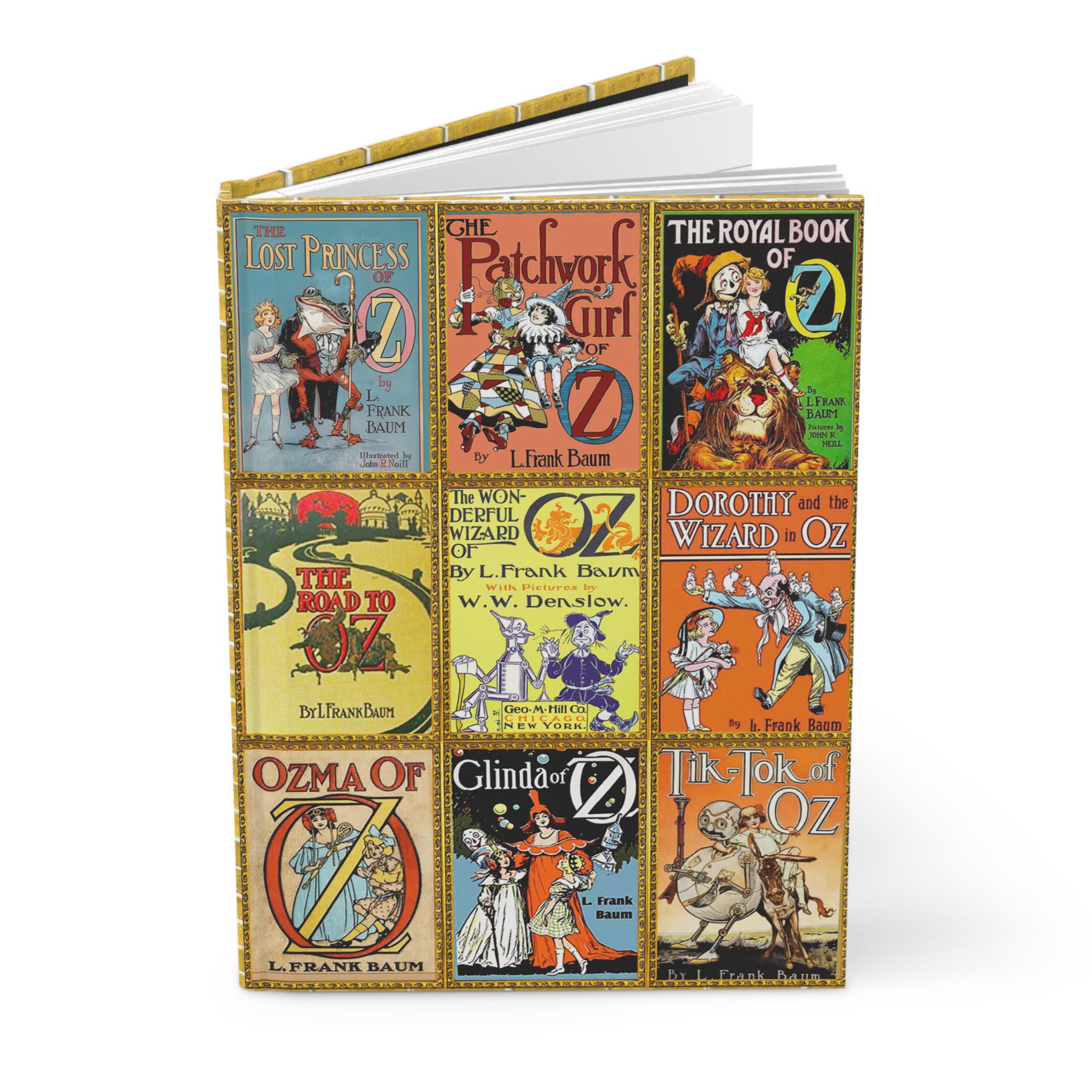 The Wonderful Wizard of Oz Hardcover Notebook Featuring Classic Oz Book ...