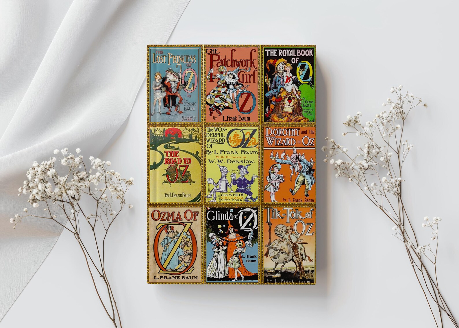 The Wonderful Wizard of Oz Hardcover Notebook Featuring Classic Oz Book ...