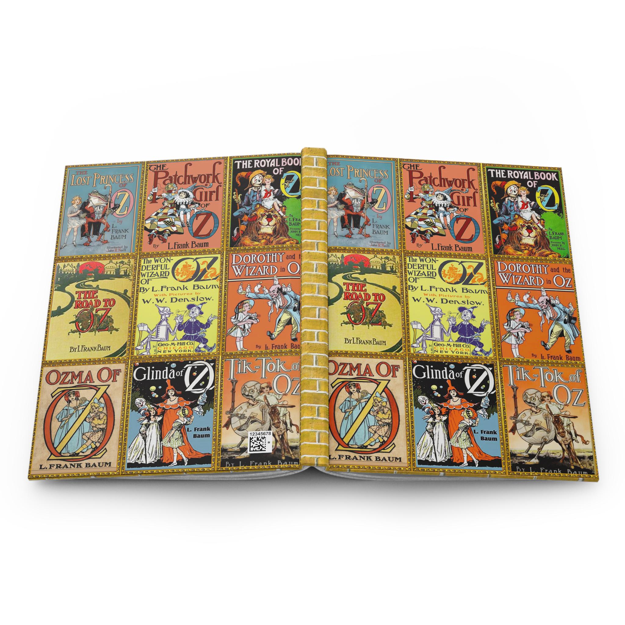The Wonderful Wizard of Oz Hardcover Notebook Featuring Classic Oz Book ...