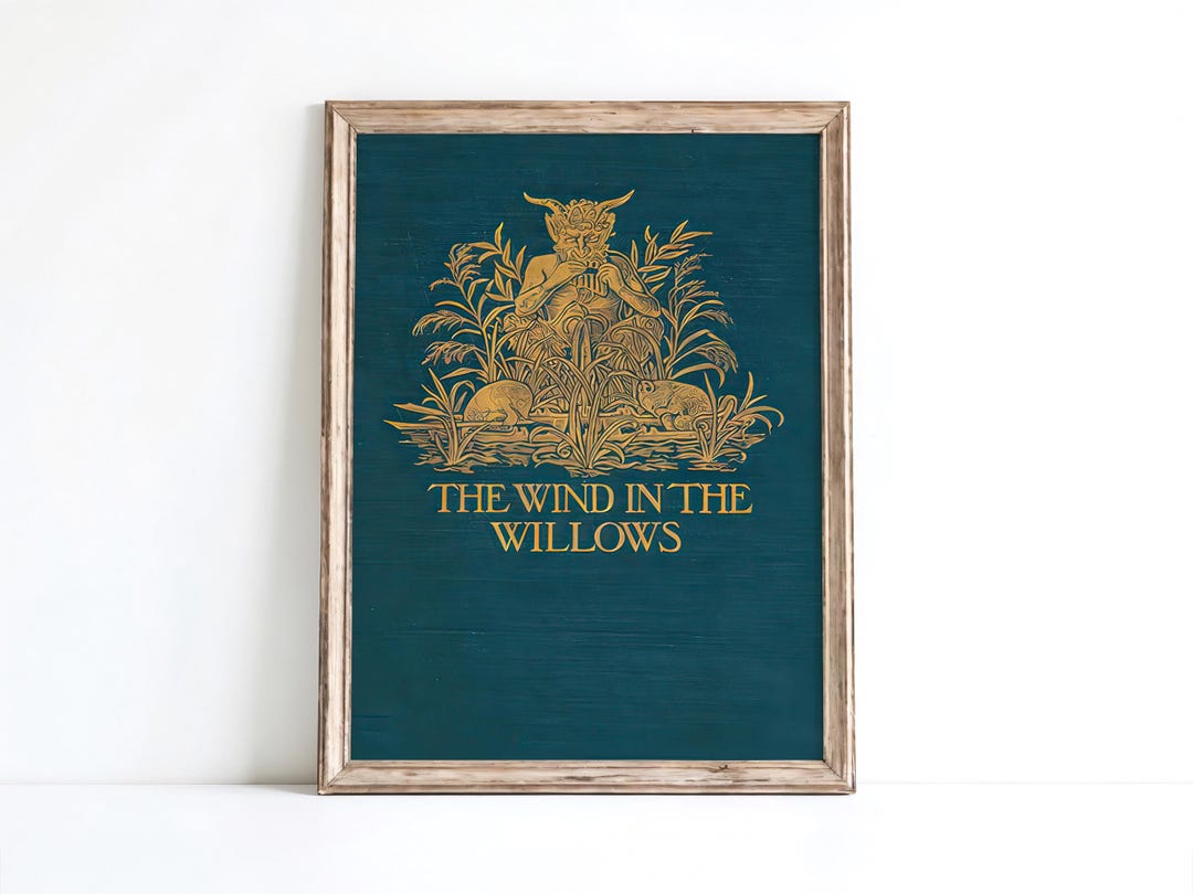 The Wind in the Willows Poster Print, Fantasy Literary Girl Dorm ...