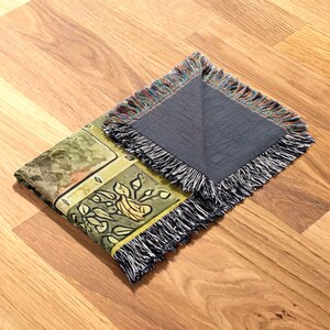 Secret Garden Blanket, the Secret Garden Book Cover Tapestry Woven ...