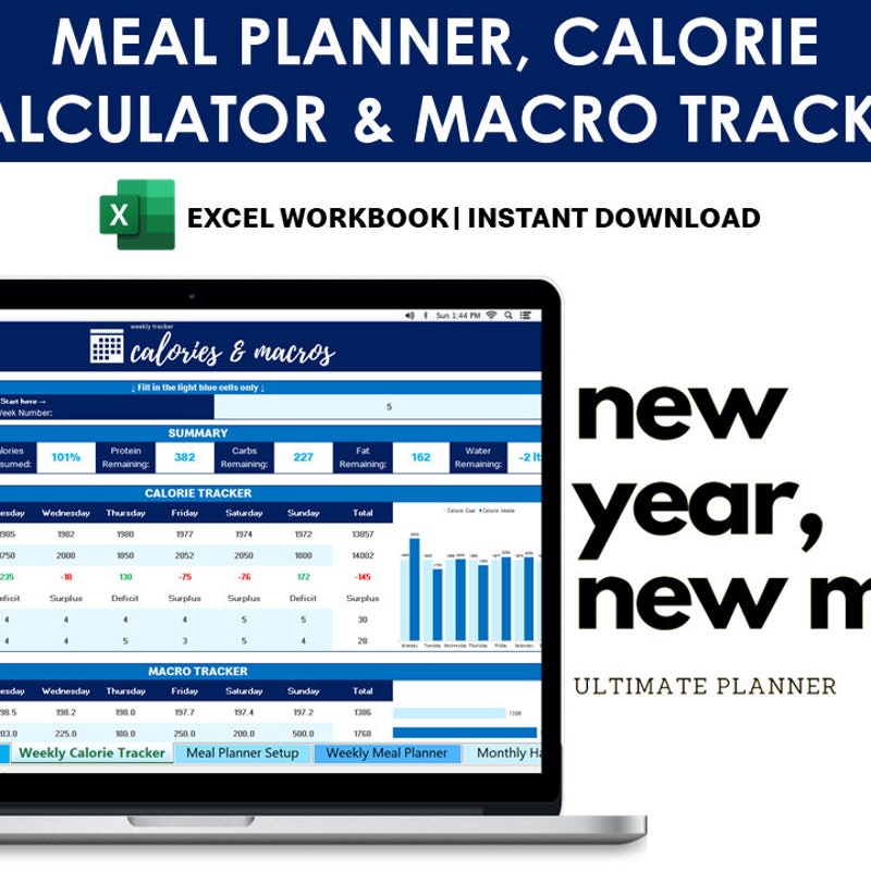 Calorie Tracker - Etsy