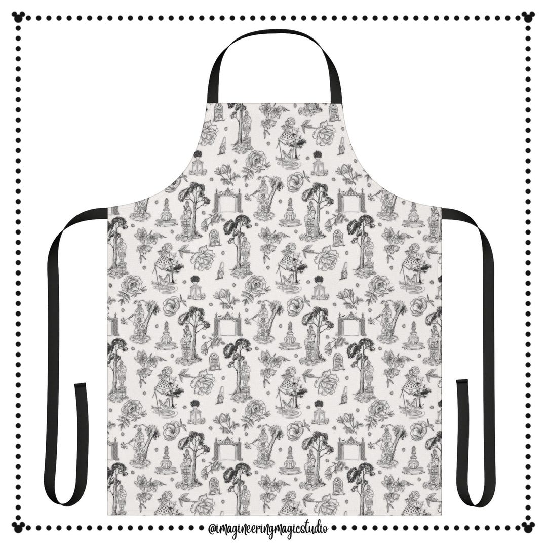 Disney Apron I Disney Haunted Mansion Apron I Stretching Room ...