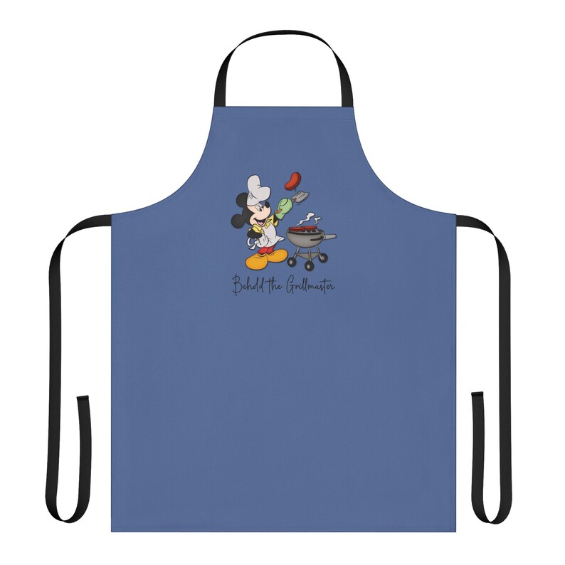 Disney Apron I Disney Characters Apron I Mickey Mouse Grillmaster Apron ...