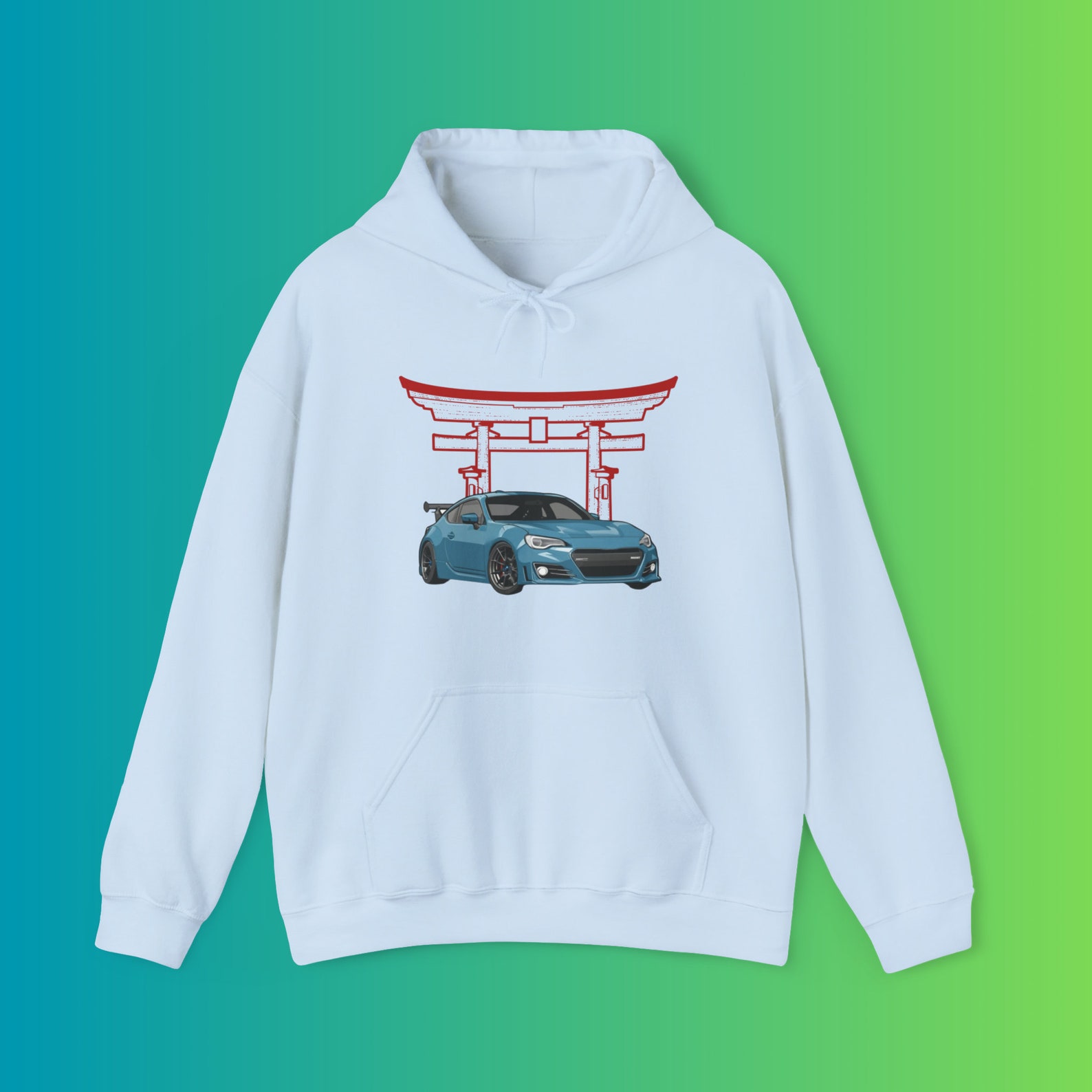 Subaru BRZ Hoodie Graphic Car Sweater for Men Car Lover JDM Muscle Car ...