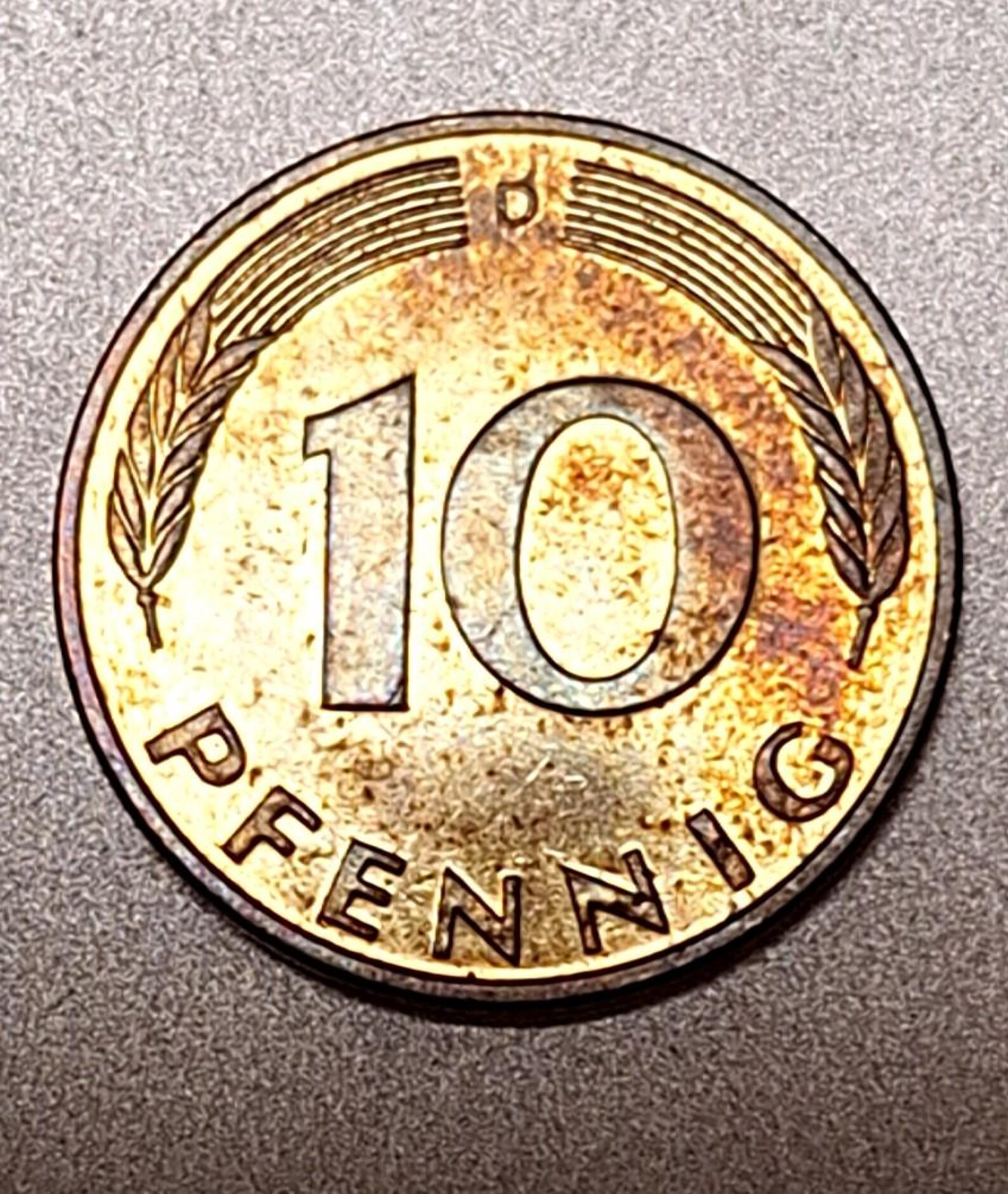 1992 German Coin From Bundes Republik Deutschland - Etsy