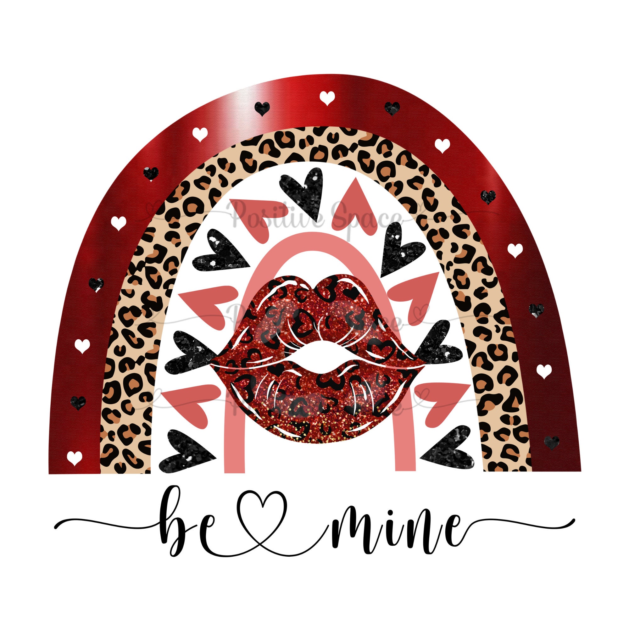 Be Mine Valentine's Design, Valentine Latte PNG, Digital PNG, Coffee ...