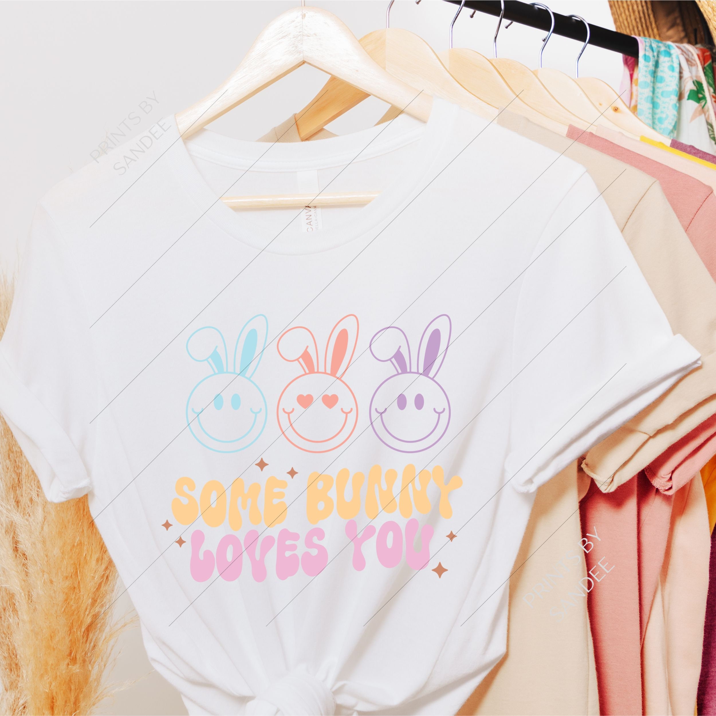 Some Bunny Loves You Easter Design, Easter PNG, Easter Bunny Digital ...