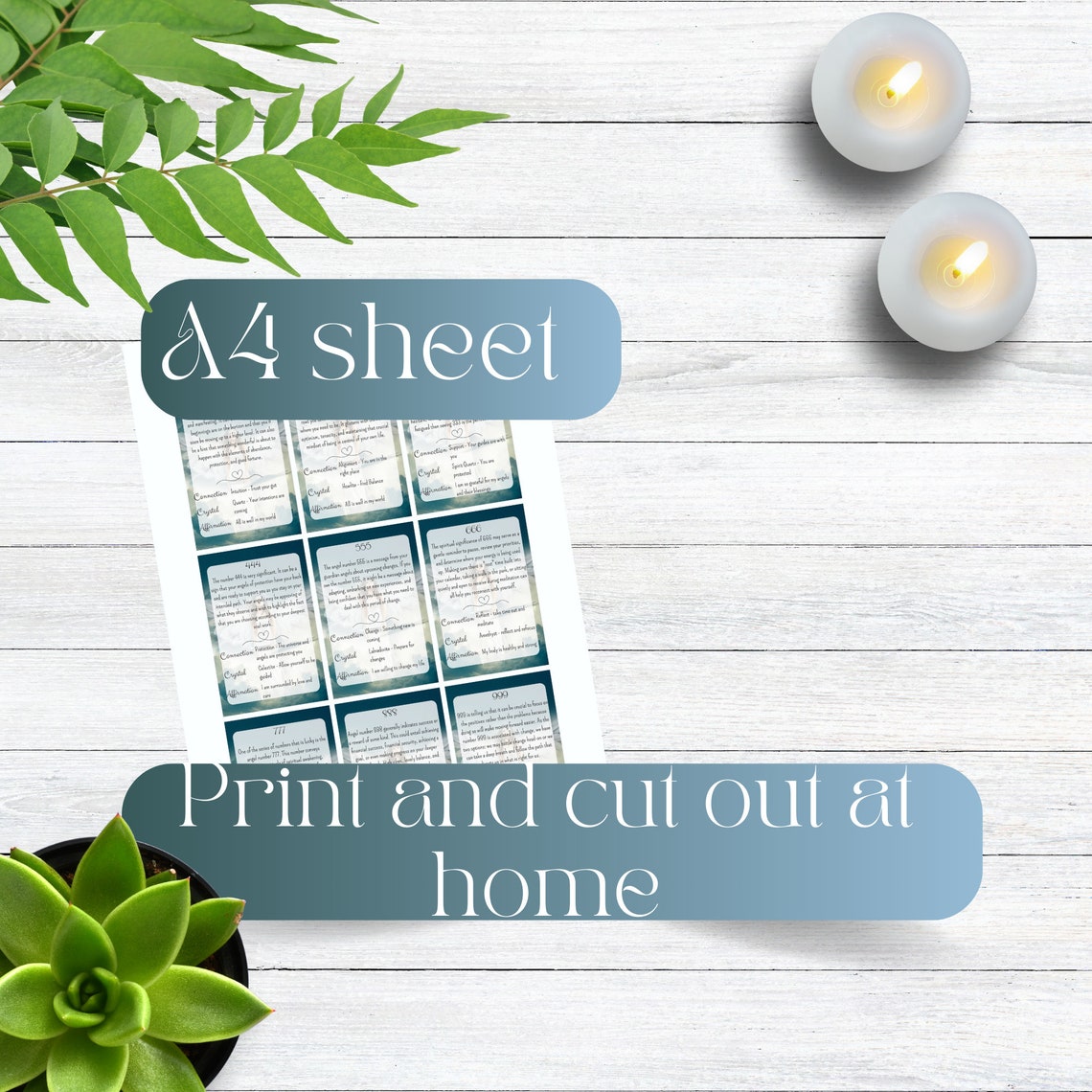 Numerology Card Set Uncover the Hidden Meanings Behind Numbers With ...