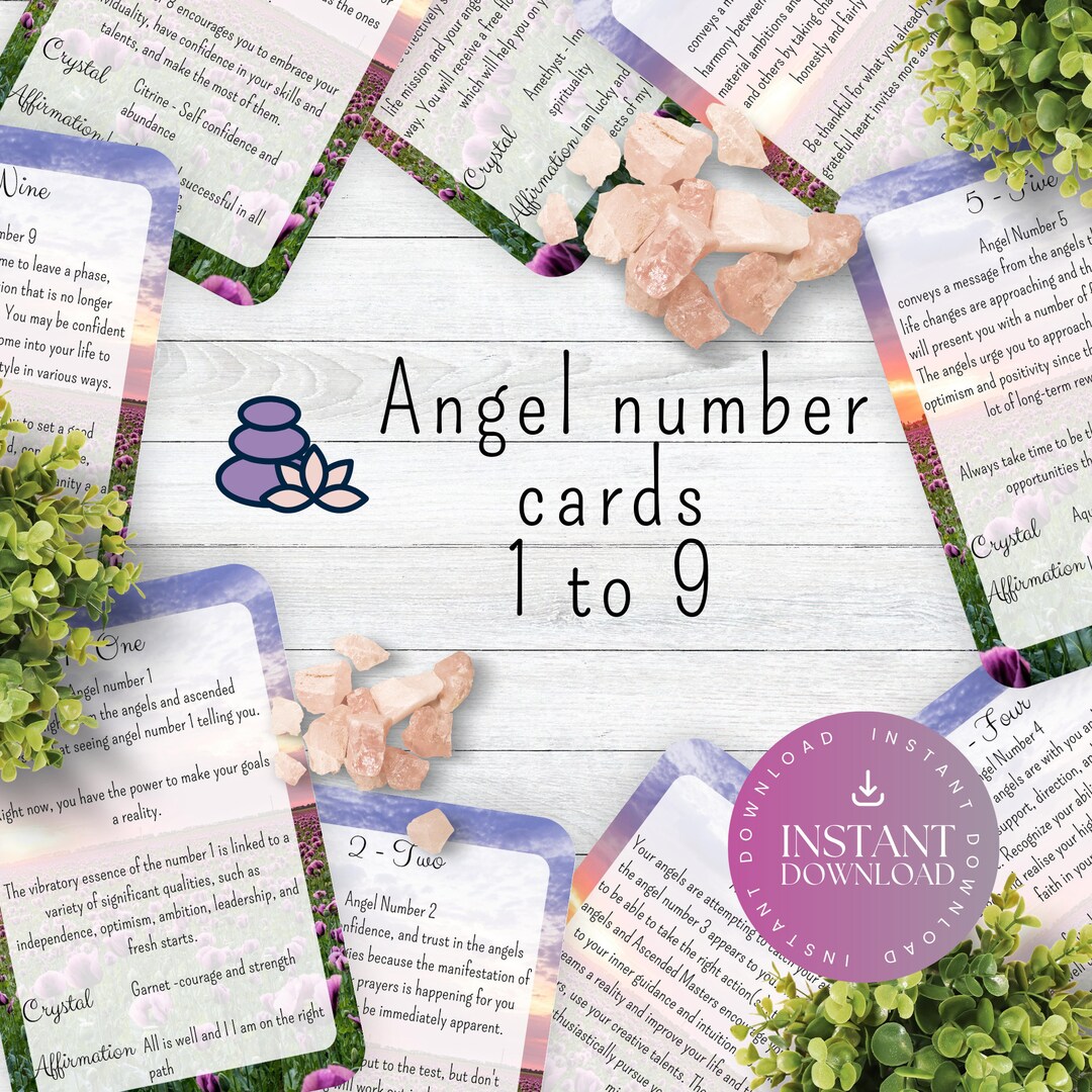 Discover the Magic of Angel Numbers and Numerology With Our - Etsy
