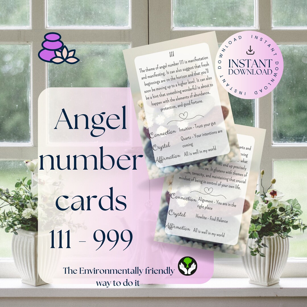 Discover the Magic of Angel Numbers and Numerology NUMEROLOGY - Etsy