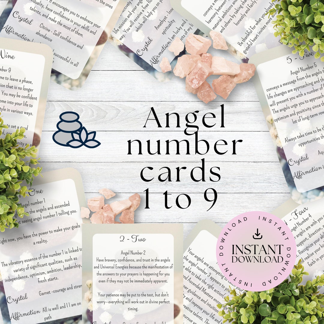 Discover the Magic of Angel Numbers and Numerology With Our - Etsy