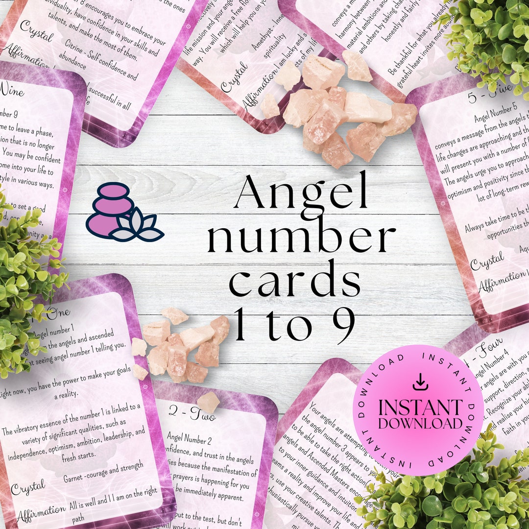 Discover the Magic of Angel Numbers and Numerology With Our - Etsy