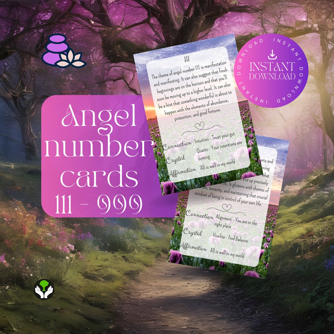 Discover the Magic of Angel Numbers and Numerology NUMEROLOGY Card Deck ...