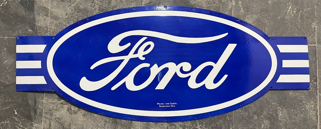 Vintage ford PORCELAIN SIGN - Etsy
