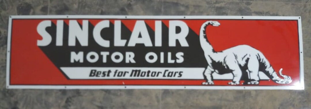Sinclair Motor Oils Best for Motor Cars With Dino - Etsy