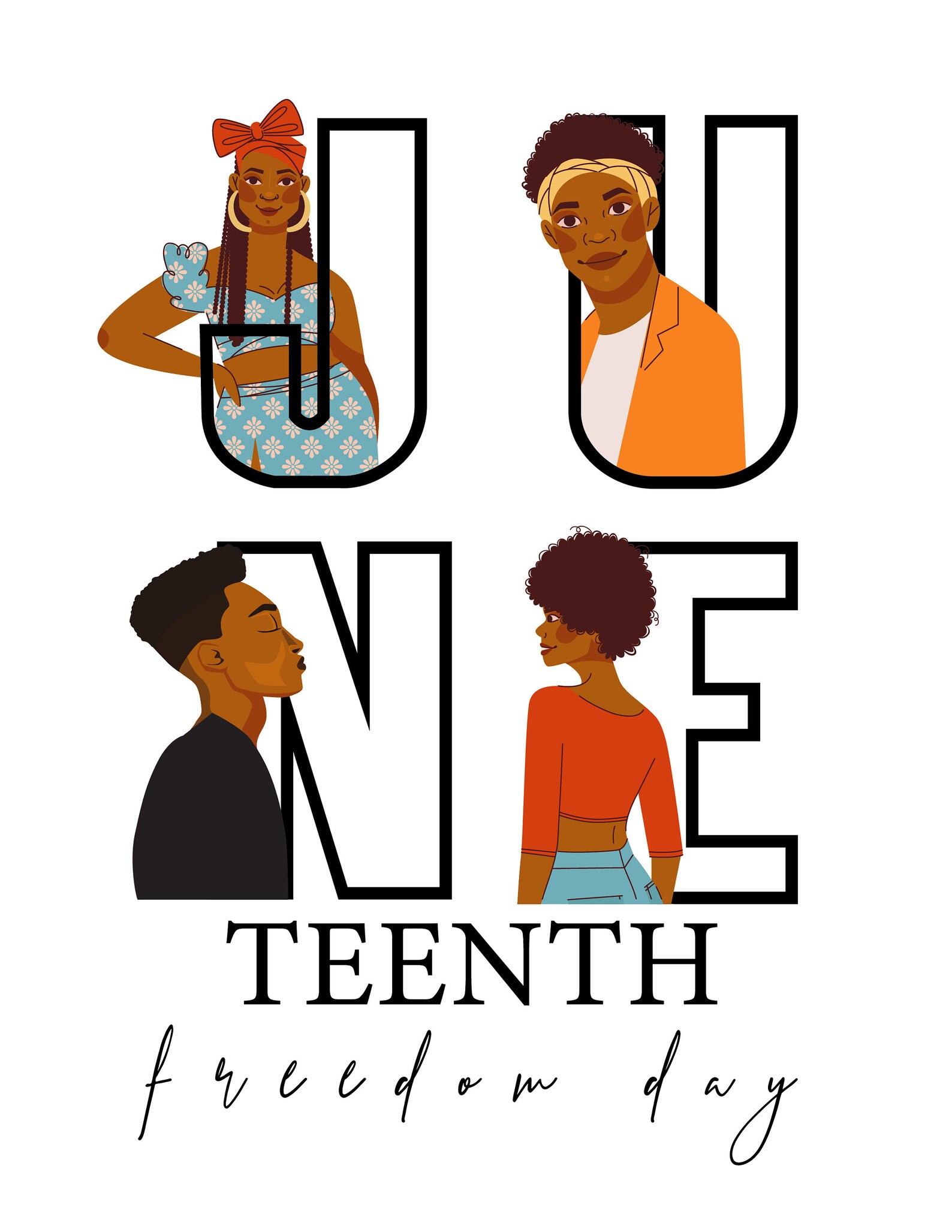 PRINTABLE Juneteenth Poster, Juneteenth History Poster,freedom Posters ...