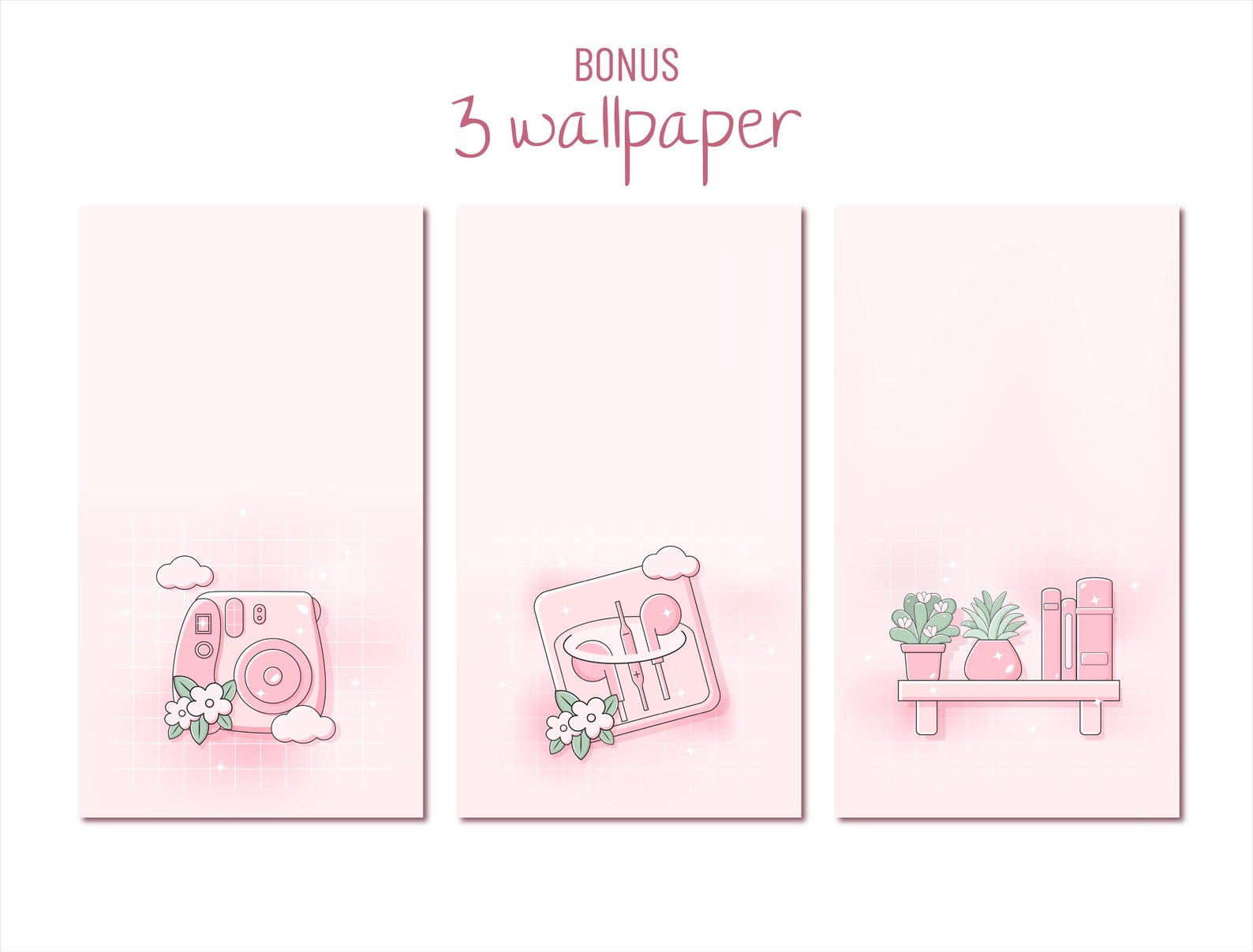 Pink Dream App Icon Set: 160 Ios Android Icons, Wallpapers & Widgets ...