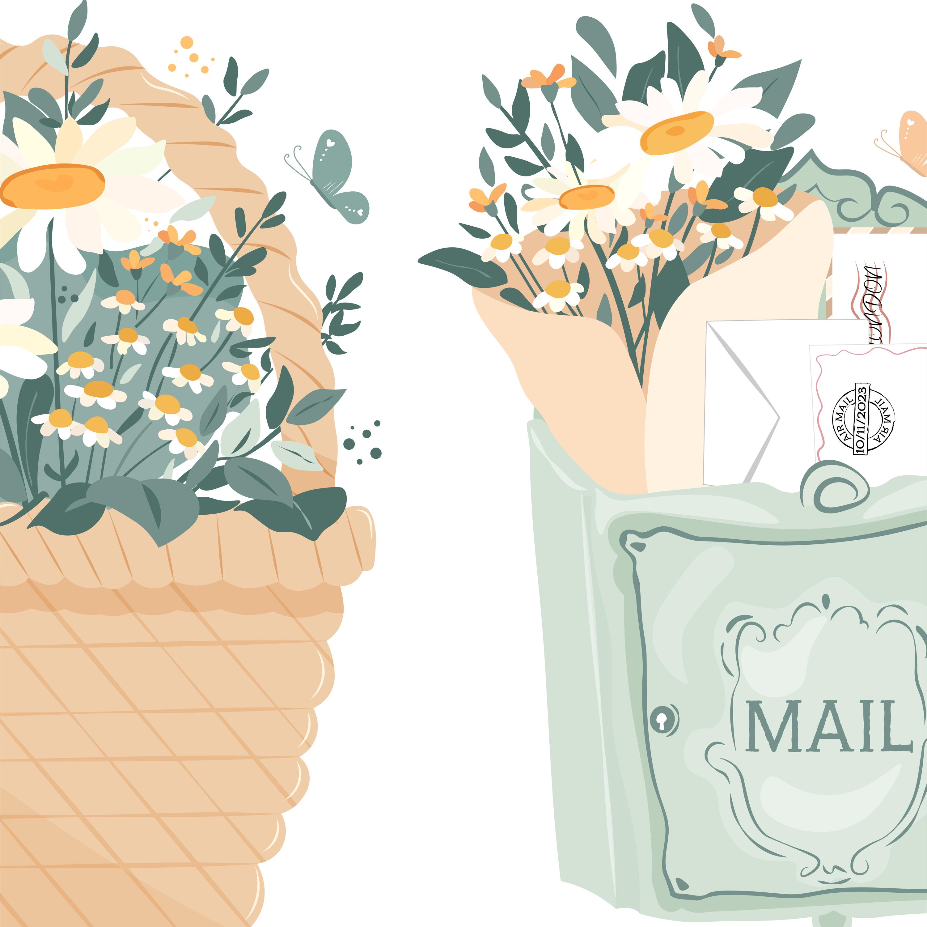 Daisy Sticker Set, Daisy Png File, Goodnotes Sticker Set, Printable ...