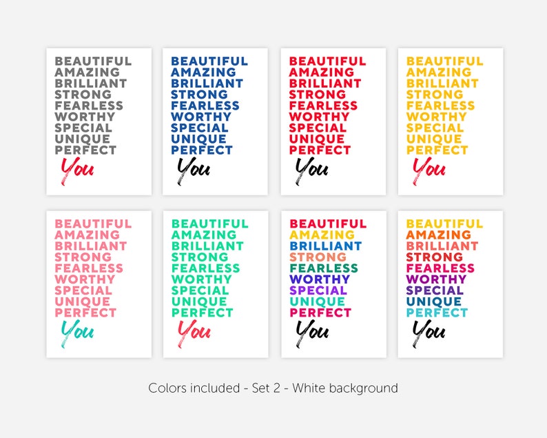 Poster you Positive Poster, Motivational & Inspirational Original Wall ...