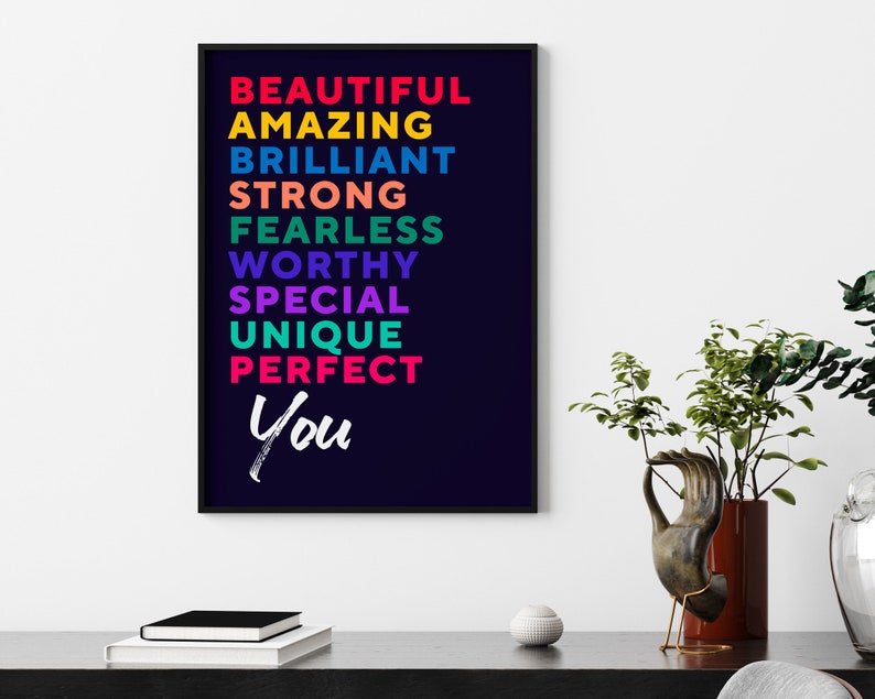 Poster you Positive Poster, Motivational & Inspirational Original Wall ...