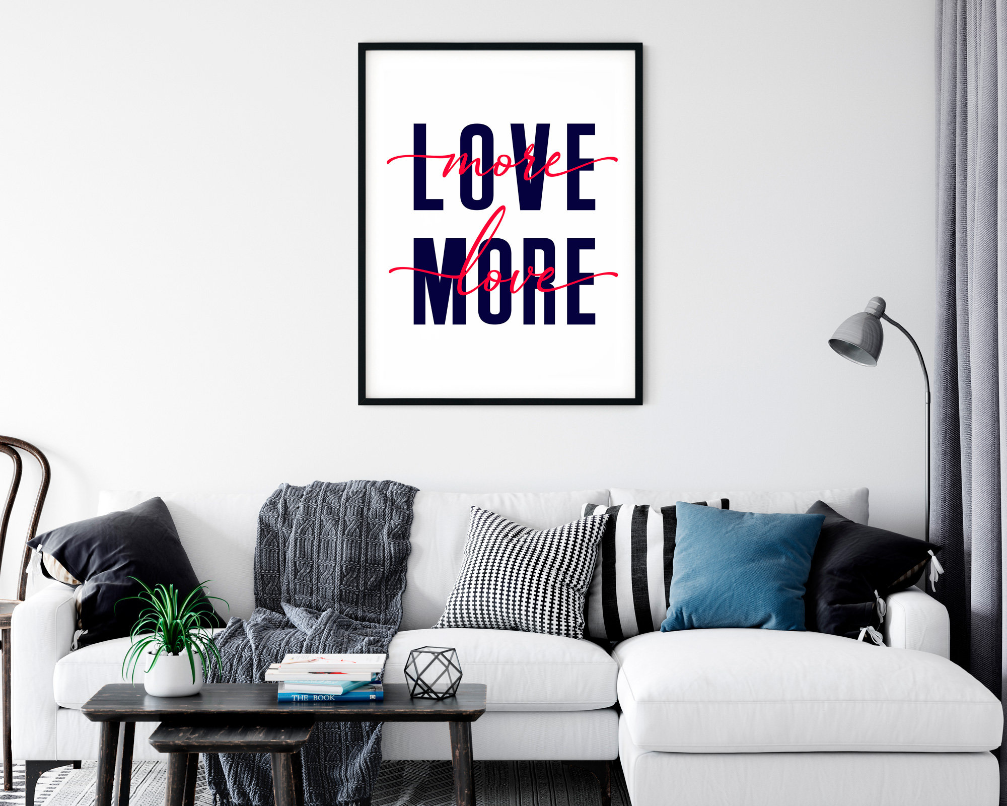 Poster love More More Love Printable Wall Art Inspirational Wall Decor ...