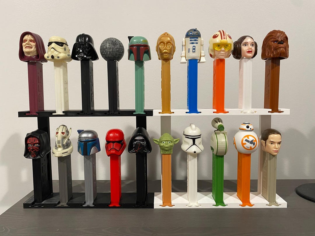 Display Stand for Pez Dispensers: Holds 10 Dispensers - Etsy