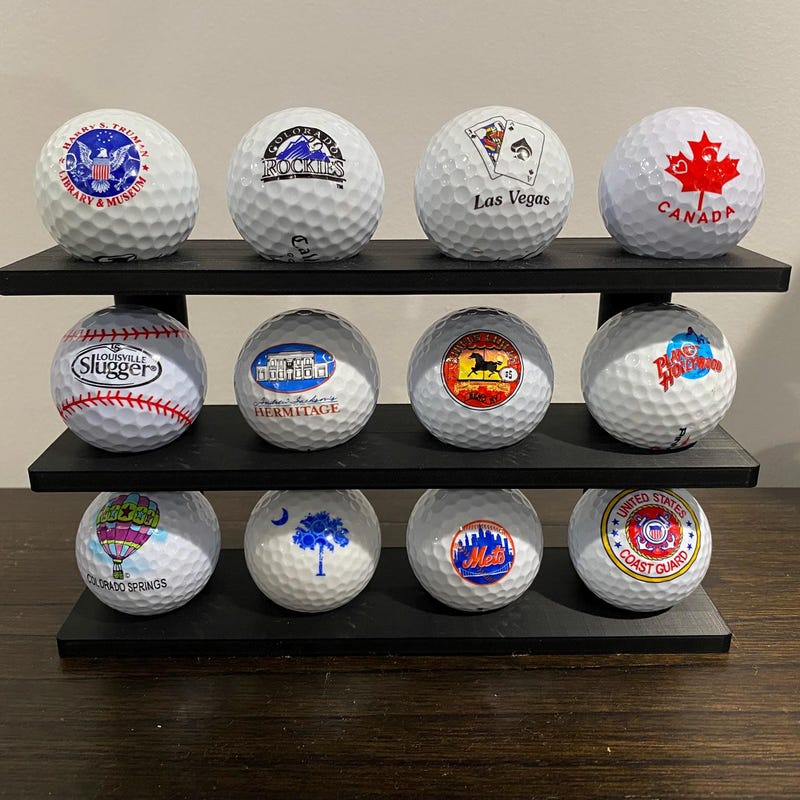 Golf Ball Display Case - Etsy