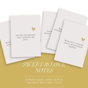 80 Sweet Notes, Love Notes, Cute Cards, for Him, for Her, Cards ...