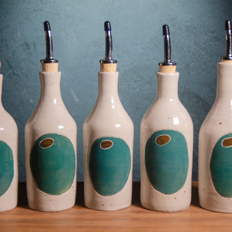 Olive Oil Cruet - Etsy