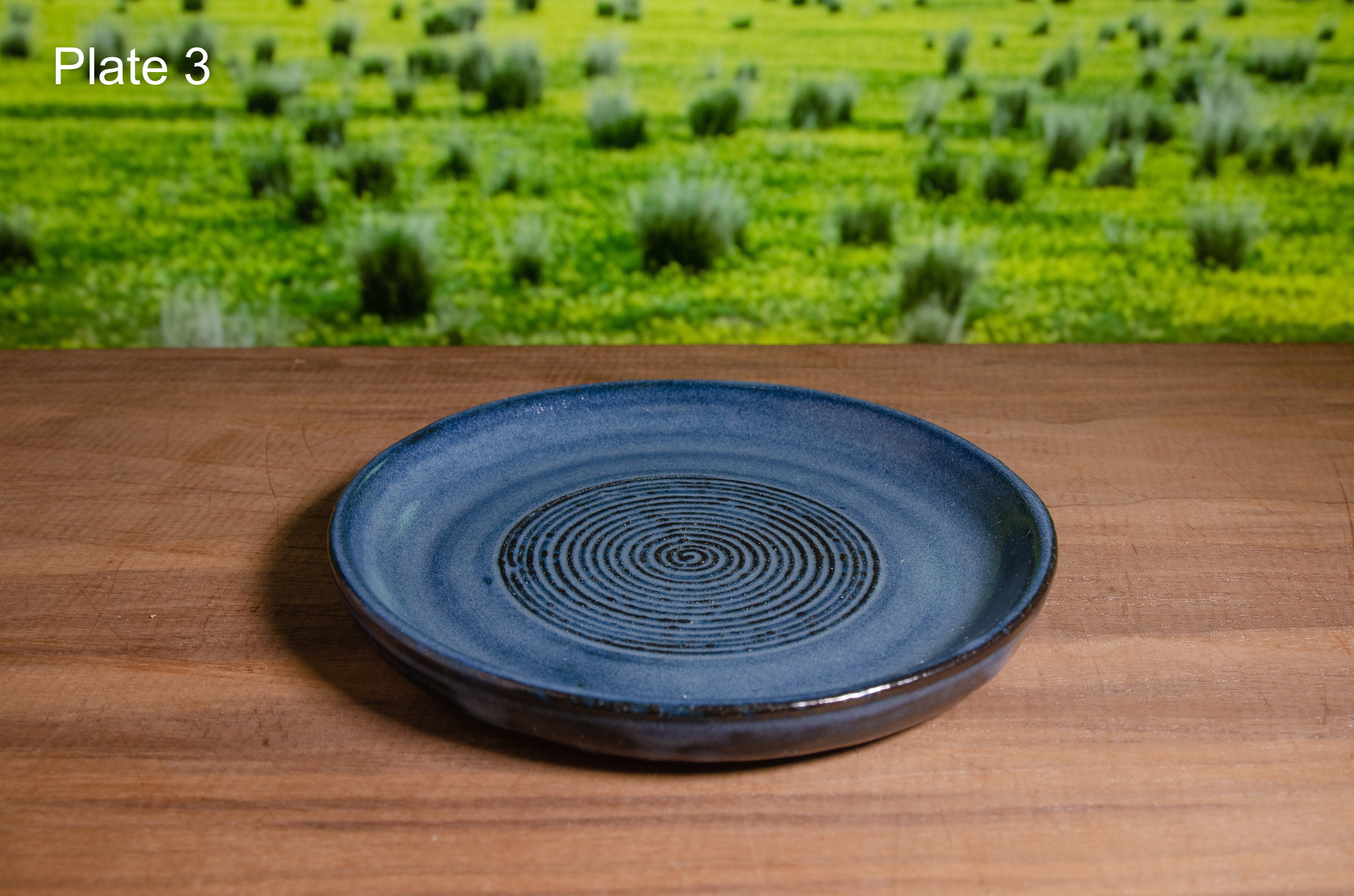 Shallow Ceramic Sauce Dishes – Wheel-thrown Stoneware Condiment Plates ...