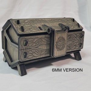 Customizable Gothic Vampire Chest for Dice and Keepsakes - Handcrafted ...