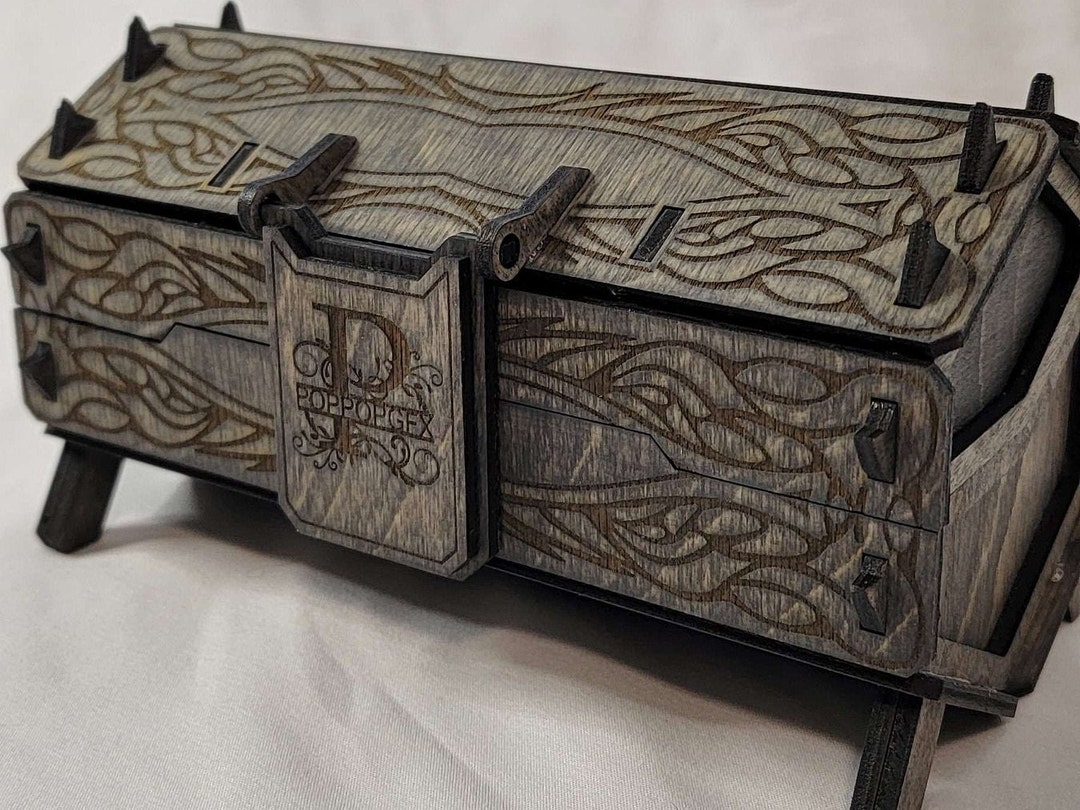 Customizable Gothic Vampire Chest for Dice and Keepsakes - Etsy