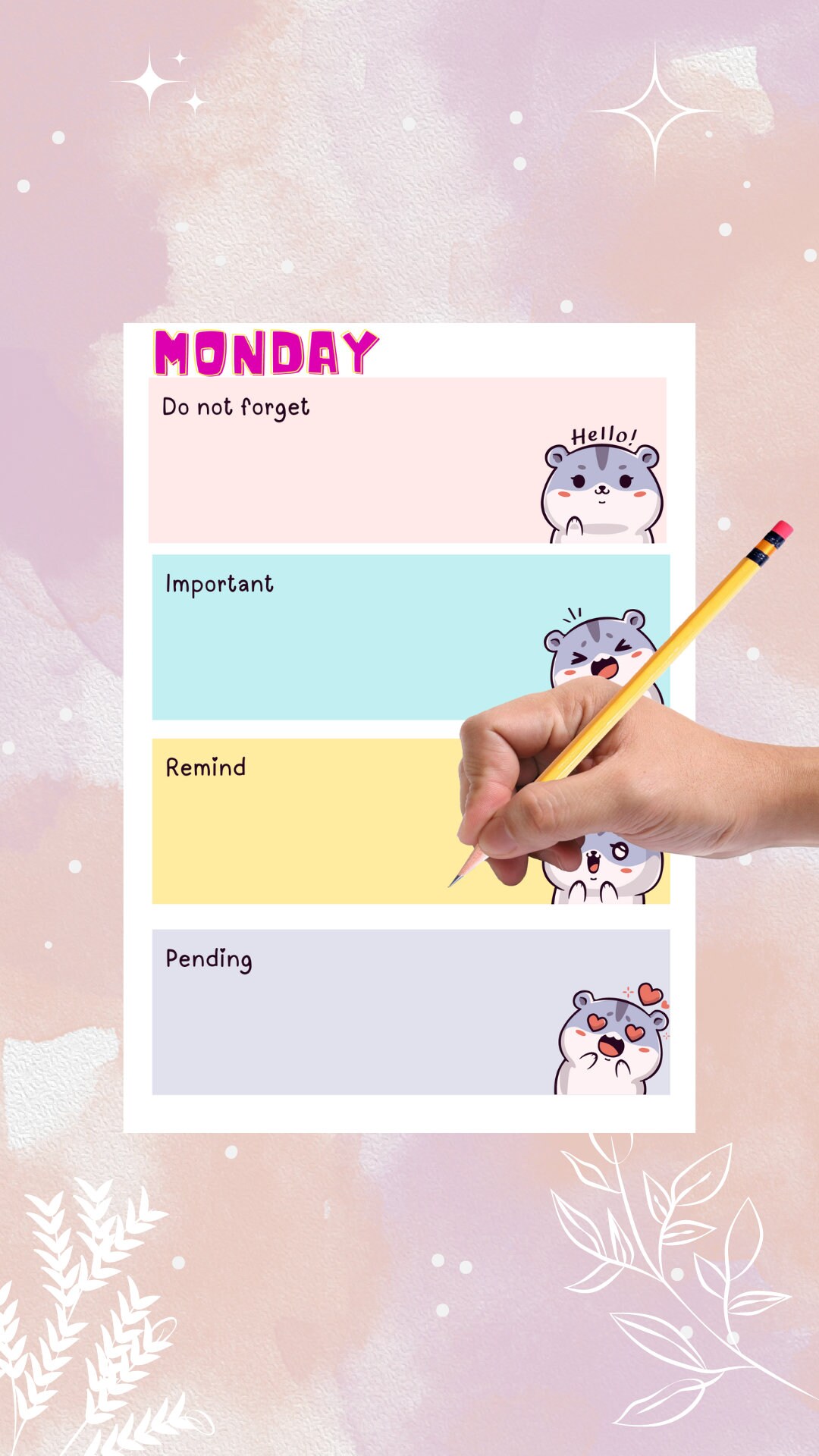 Digital Planner 2023 2024 Weekly Undated Mobile Phone Digital - Etsy