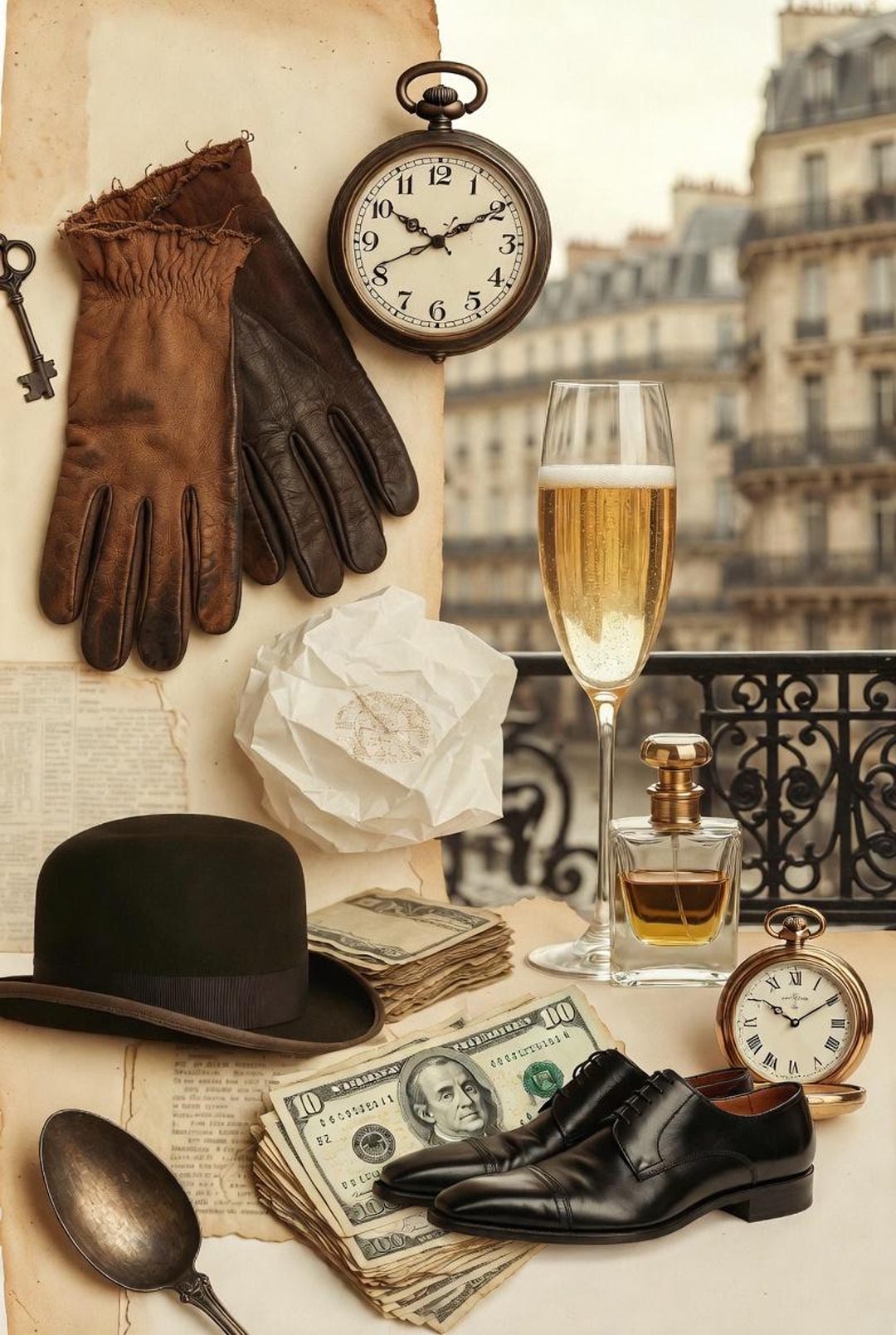 Old Money Retro Collage Kit Instant Download - Etsy