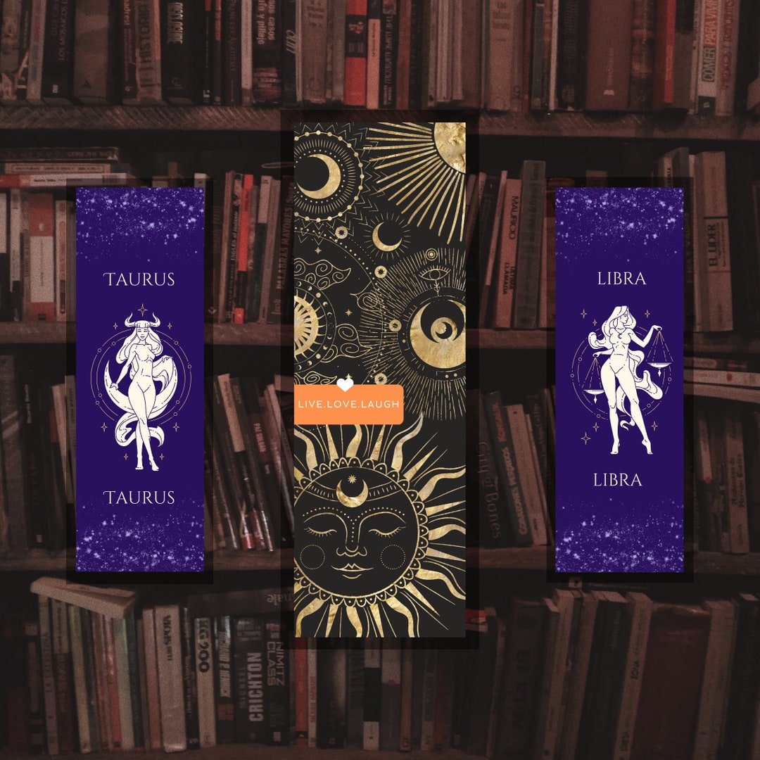 21 Astrology Bookmarks Printable - Etsy