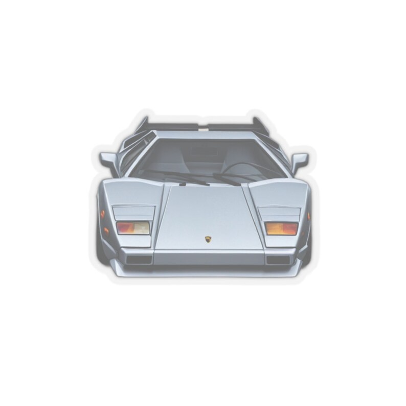Lamborghini Countach Vinyl Sticker - Etsy