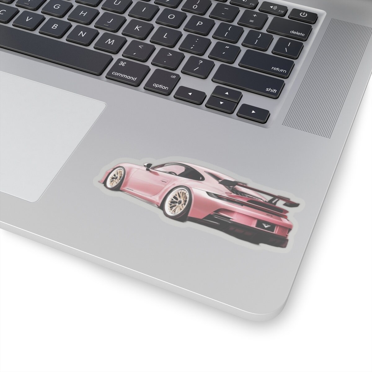 Porsche 911 GT3RS Light Pink Vinyl Sticker - Etsy