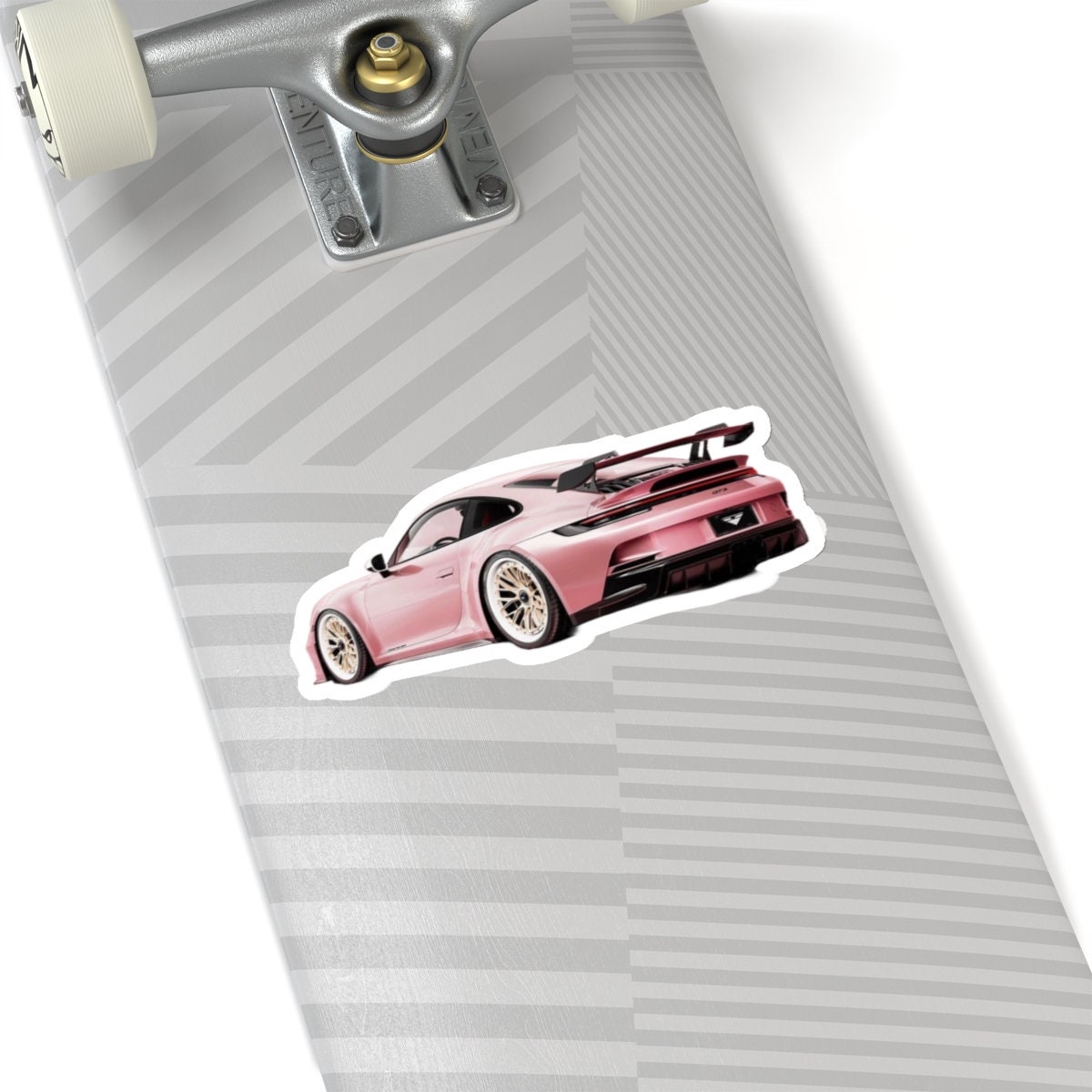 Porsche 911 GT3RS Light Pink Vinyl Sticker - Etsy