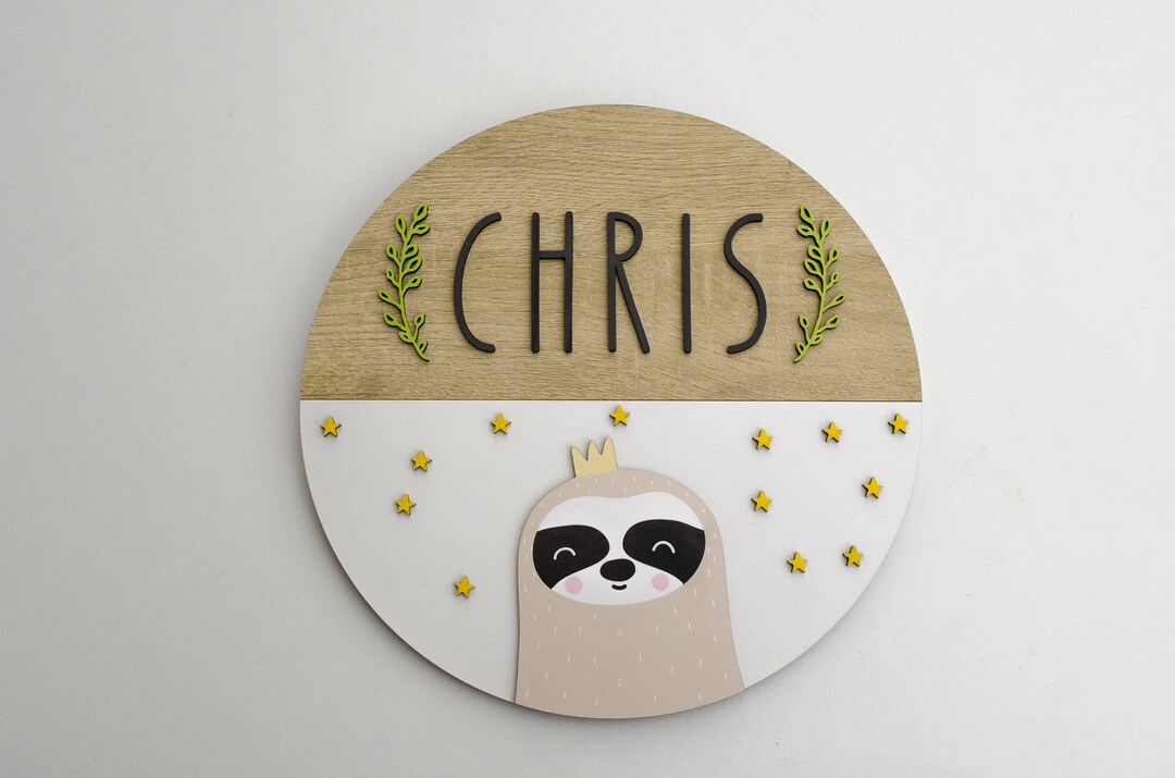 Name Cutouts for Nursery, Wooden Letters, Name Sign, Nursery Letters ...