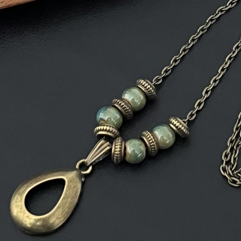 Long Necklace - Etsy