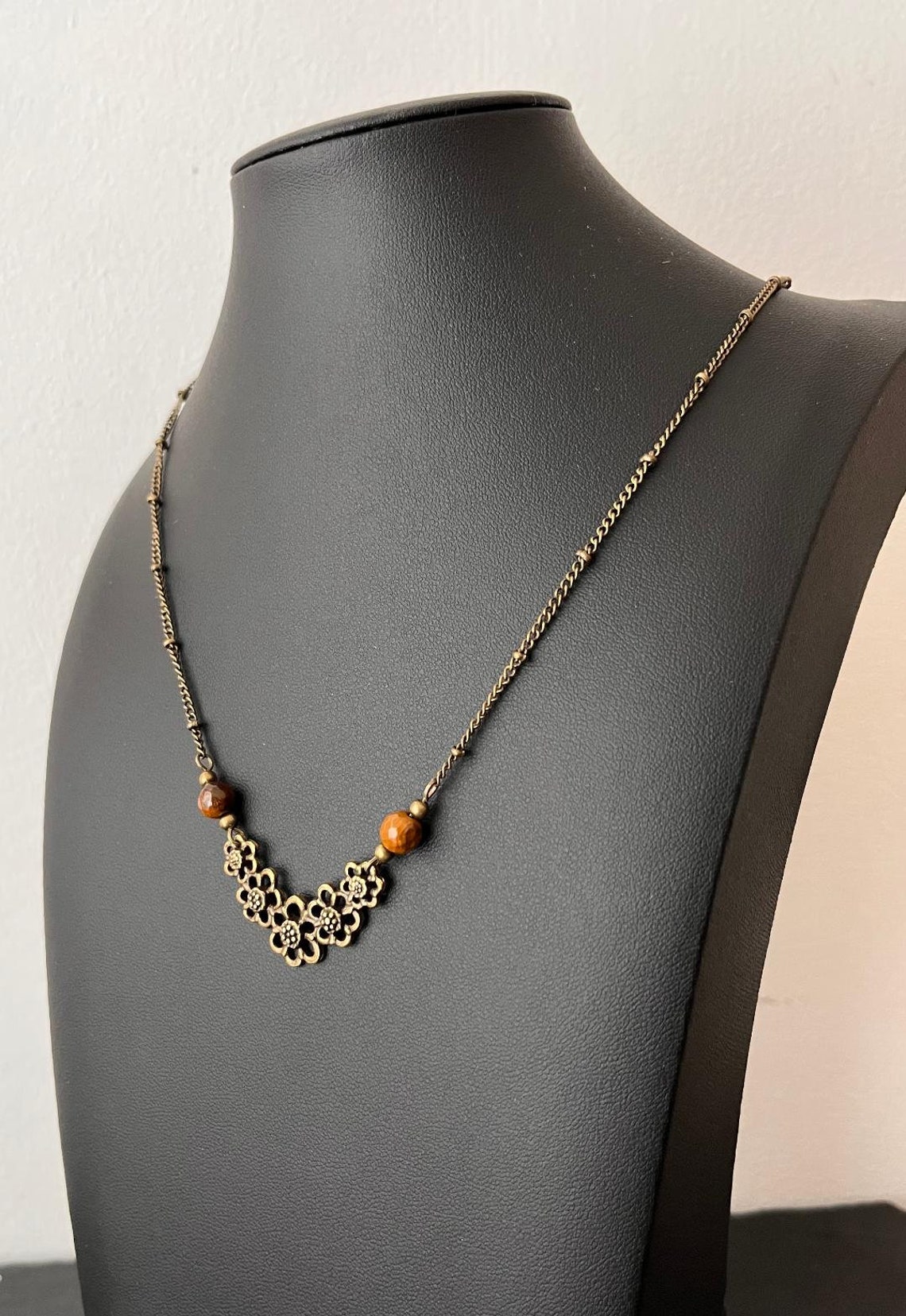 Boho Necklaces Bronze Necklaces Boho Necklaces for Women - Etsy