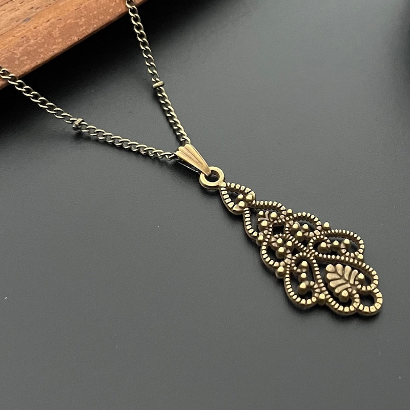 Long Necklace - Etsy