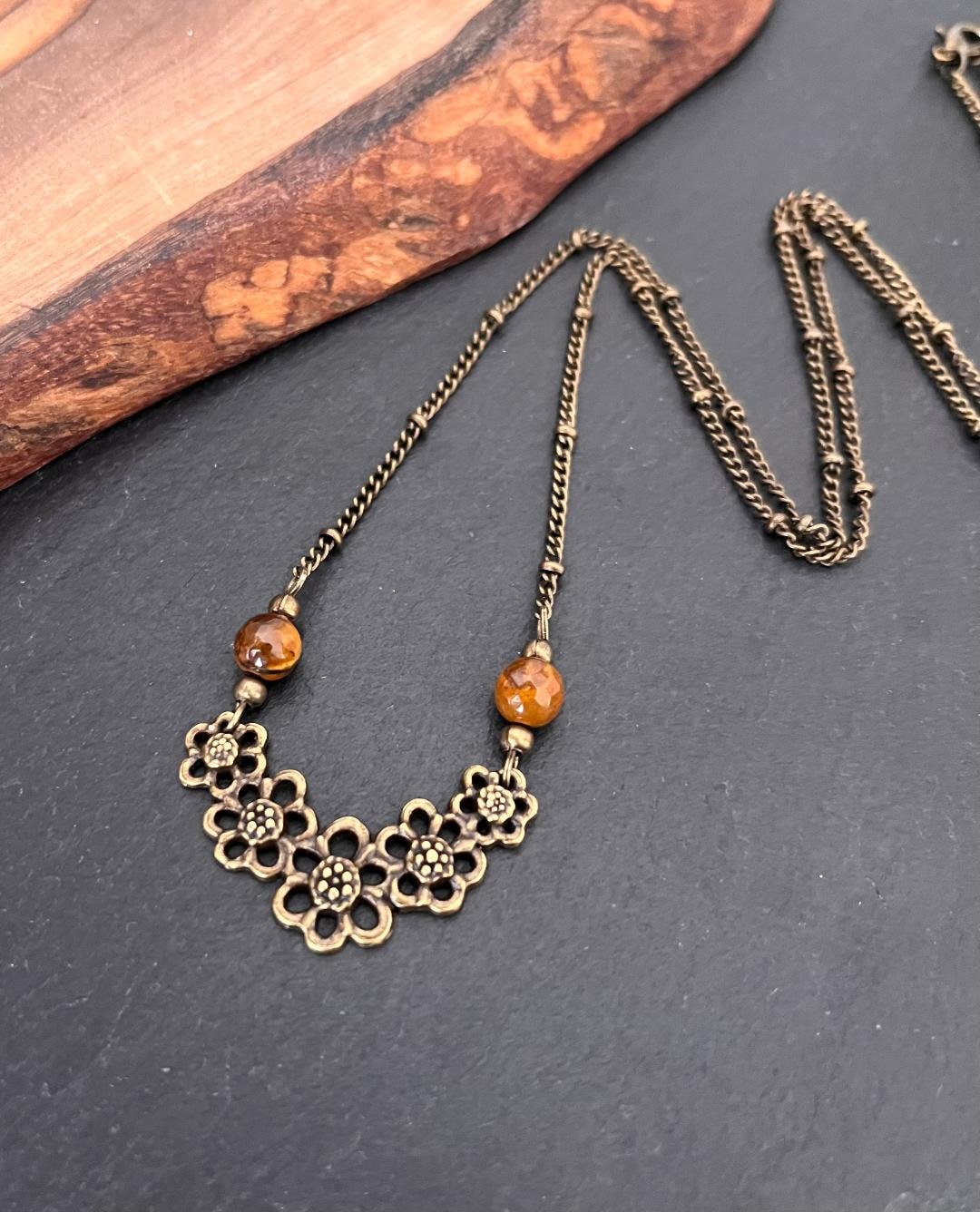 Boho Necklaces, Bronze Necklaces, Boho Necklaces for Women, Bohemian ...